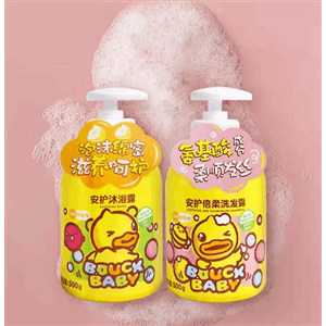 B.Duck Baby小黄鸭安护洗发沐浴乳套装 （2瓶：500g+500g）_金币联盟—购买者公共积分服务平台! var startLink ...